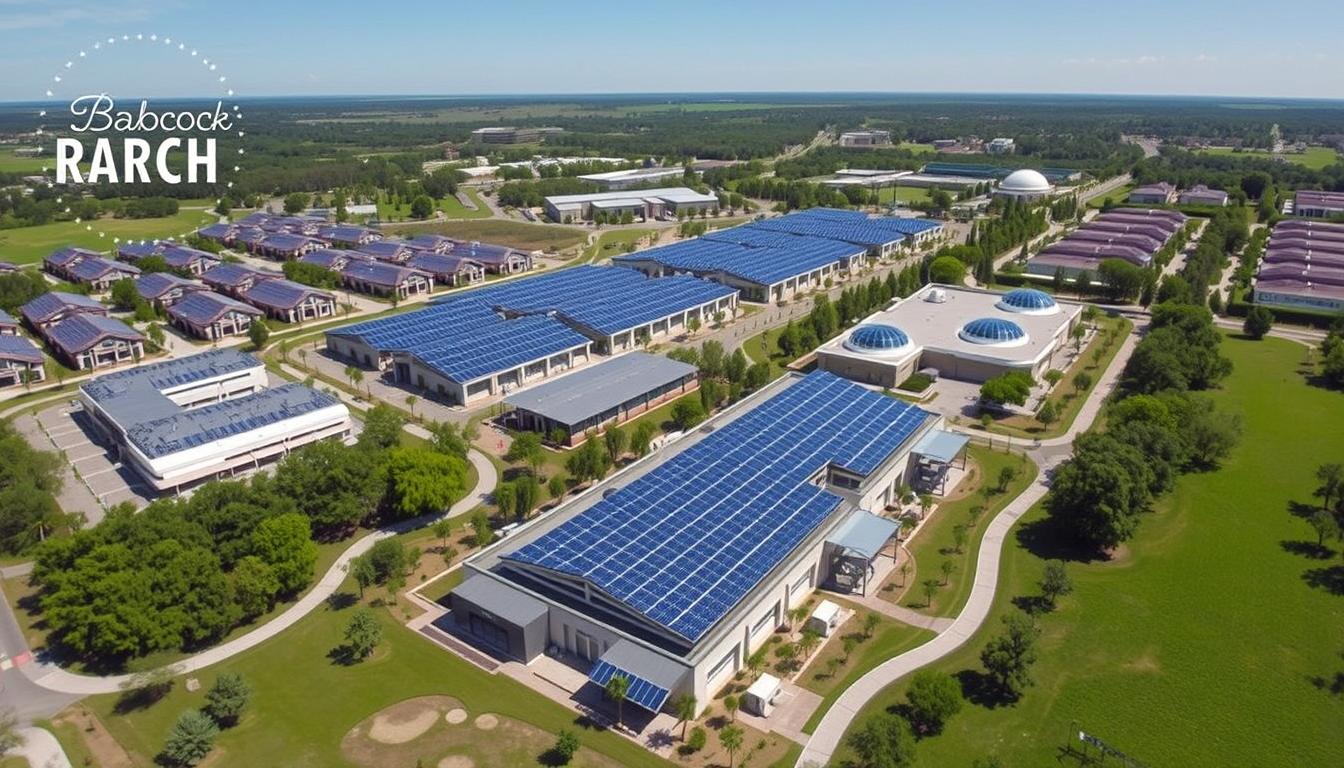 Babcock Ranch Solar Field: America's First Solar Town